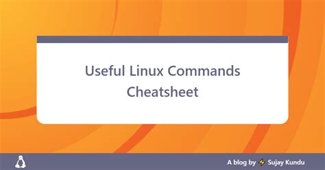 using linux commands cheatsheet hashnode