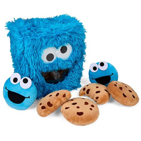 Bbcw Distributors Special Order Sesame Street Plush Cookie Monster Snack Bag