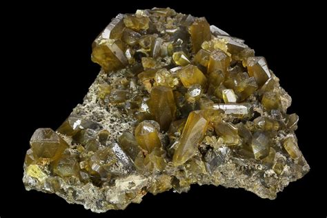 3 7 Yellow Barite Crystal Cluster China 128549 For Sale