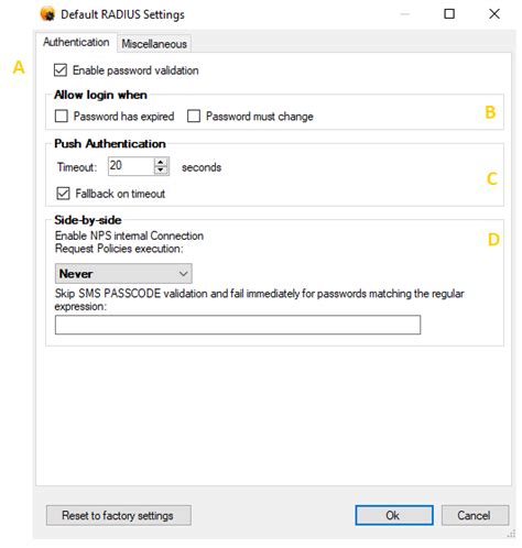 Configuring RADIUS Protection Help Unified Security Service