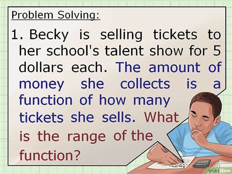 How To Find The Range Of A Function Tutorial Examples