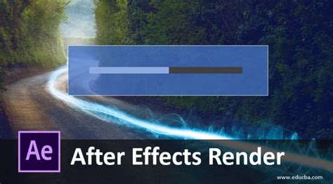 After Effects Render How To Render Animation Video In Afer Effects