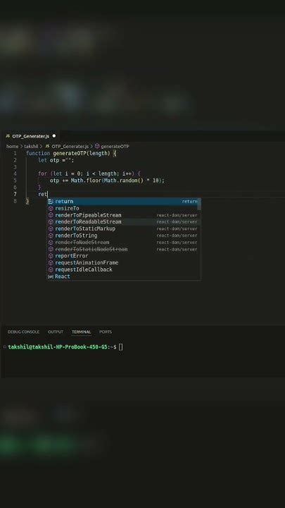 Coding Javascript Codingwithtakshil Otpgenerater Youtube