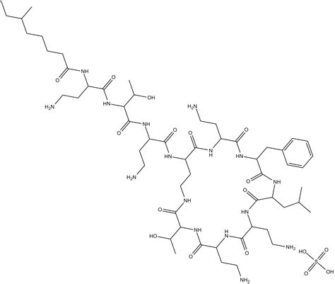 Apexbio Polymyxin B Sulfate Bactericidal Activity Against Major