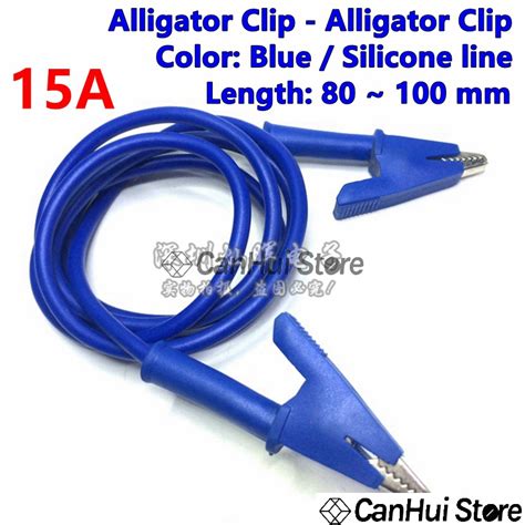 Alligator Clips Electrical Diy Test Lead Crocodile Grandado