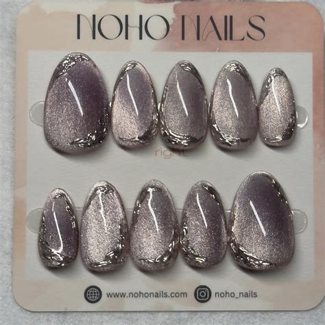 Silver Haze Noho Nails