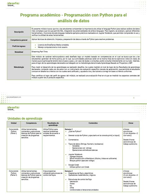 programa académico programación con python para el análisis de datos pdf python lenguaje