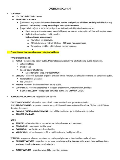 Question Document Pdf Typefaces Pen