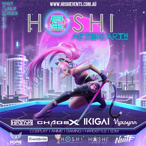 Hoshicon Crunch Hoshi Events