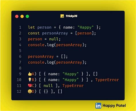 Happy Patel On Linkedin Trickyjs Javascript Community Interview