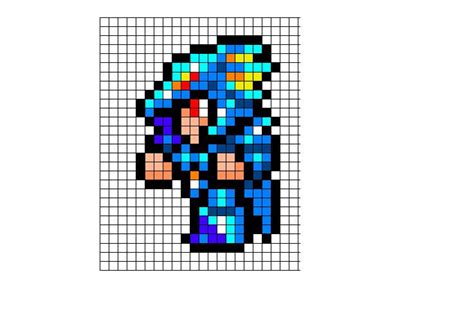 Kain Sprite By Songofstorms422 On Deviantart Perler Bead Art Pixel Art Bead Art