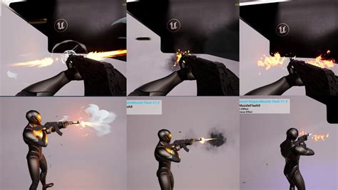 Advanced Niagara Weapon Muzzle Flash Ue4ue5 Unreal Engine5 Showcase Youtube