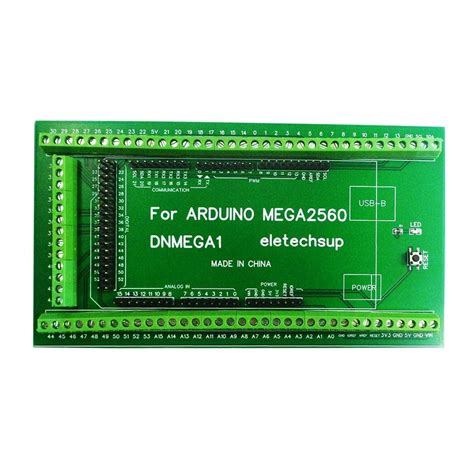 MODULO MONTAJE ELETECHSUP DNMEGA1 PINBOARD PARA MEGA2560 R3 S ANCLAJE Starware