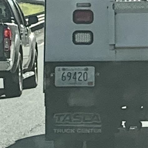 The Truck Ahead Of Me After Merging Onto The Highway This Morning R