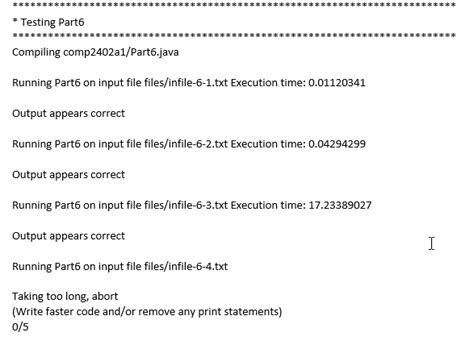 6 [5 marks] read the input one line at a time and