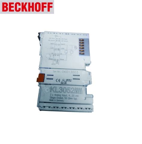 2 Channel Loop Powered Input Terminals Model KL3052 Beckhoff Viet Nam ANS DaNang ANS