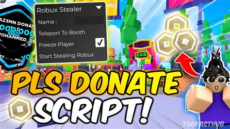 robux stealer 🤑 pls donate script youtube