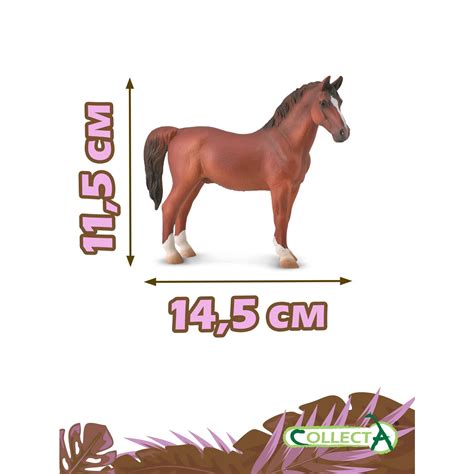 Фигурка животного Collecta Лошадь Гнедой жеребец купить по цене 788 ₽ в ...