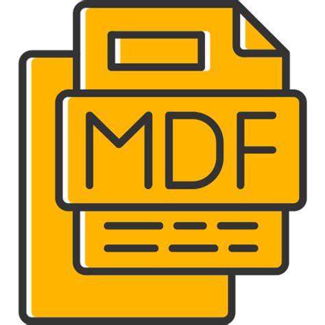 Mdf File Format Files Foramts Formats Icon Download On Iconfinder