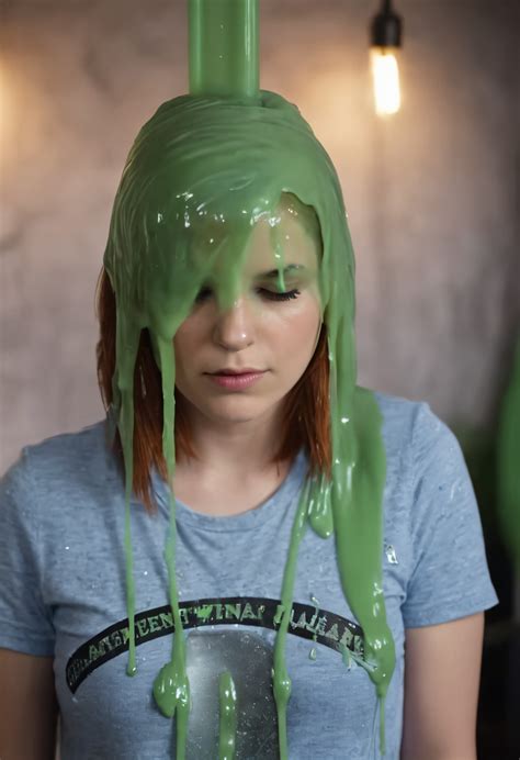 Red Head Green Slimed Sdxl Jv6 Lora Testing By Theslimer On Deviantart