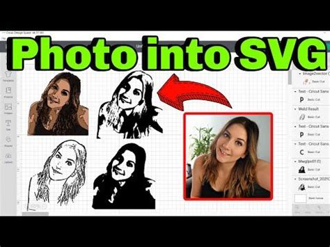 HOW TO MAKE A PHOTO INTO AN SVG FOR CRICUT Cricut Design Space Tutorial 4 Different Ways