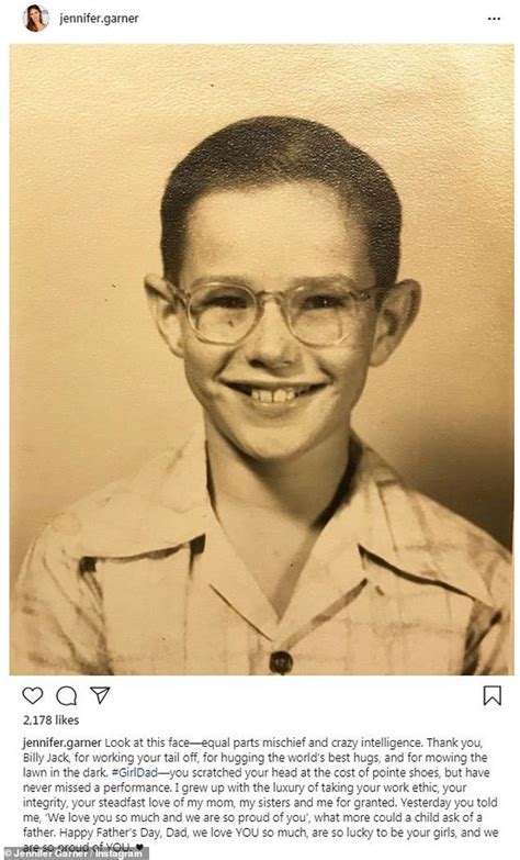 Jennifer Garner Posts Fathers Day Tribute To Her Dad Billy Jack As