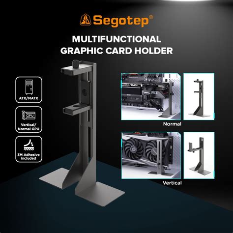 Jual Segotep Multifunctional Anti Sag Gpu Bracket Vertical Horizontal Holder Shopee Indonesia