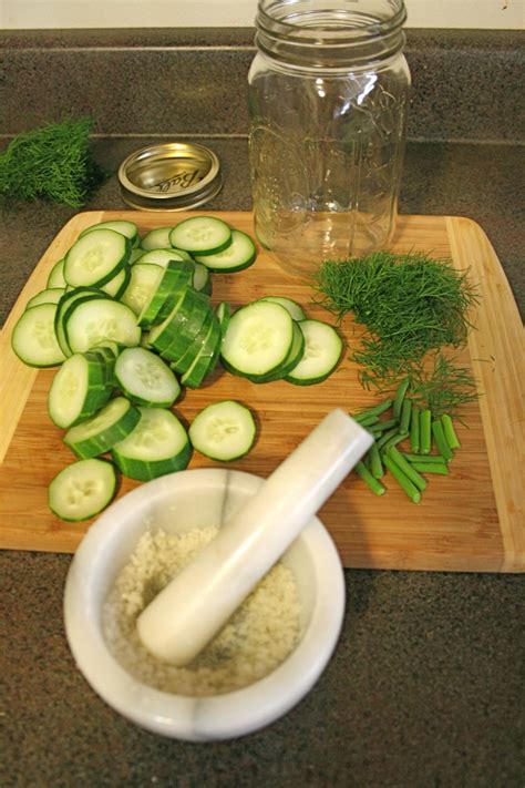 Cook Eat Think Pickled Cucumber Slices