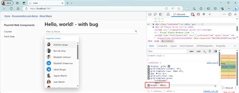Fix Autocomplete Dropdown Is Anchored In Wrong Place Issue Microsoft Fluentui Blazor