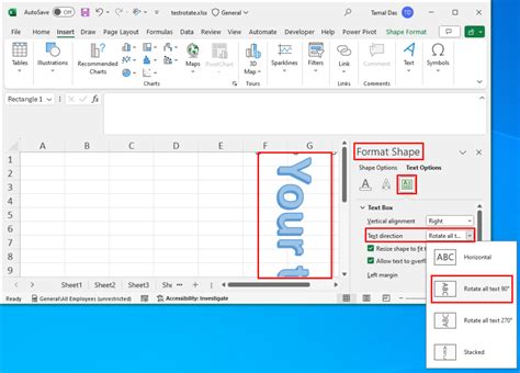 8 Ways To Rotate Text In Microsoft Excel How To Excel