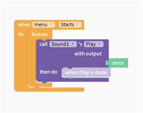 Cant Get Music To Loop Forever Questions About Thunkable Community