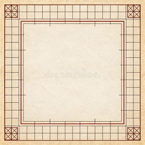 Grid Line Border Paper Texture Minimalist And Structured Stock