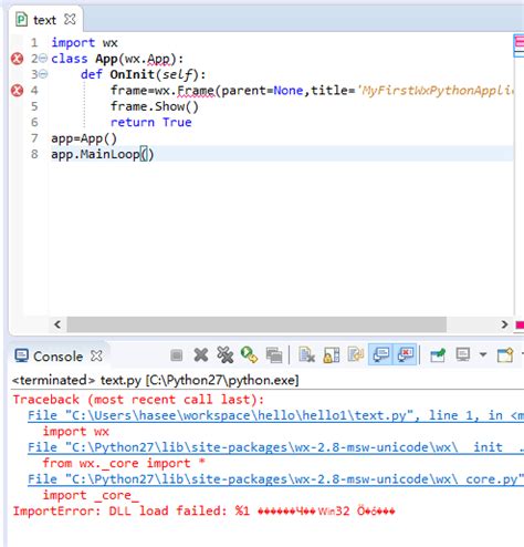 安装 wxpython出现问题 python csdn问答