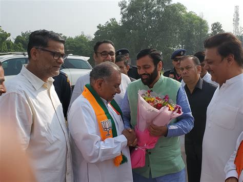 Haryana Subhash Bansal Supports Bjp Sohna News सोहना में सुभाष बंसल