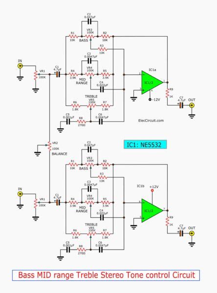 4558 Ic Preamplifier Circuit Diagram Wiring Digital And Schematic