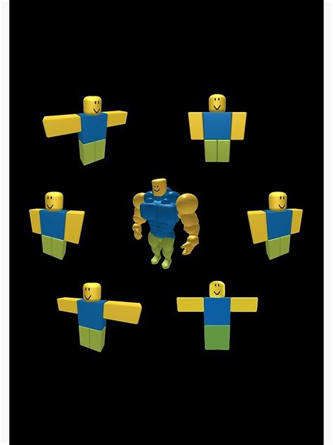 Roblox Noob T Pose Pack Spiral Notebook For Sale By ShopCanyonMoons Redbubble