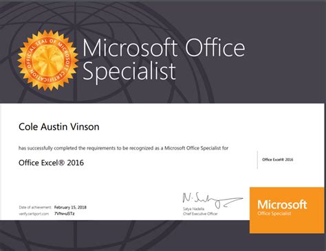 1 6 Mos Certification North Forsyth High School Industry Certification 2017 2018