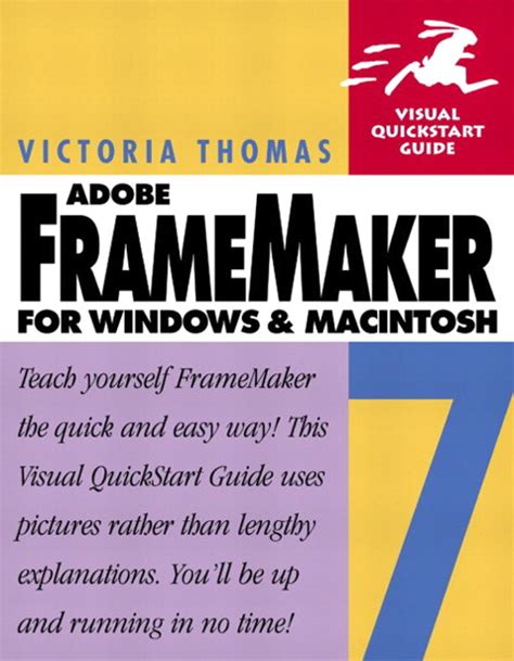 Framemaker 7 For Windows And Macintosh Visual Quickstart Guide Peachpit