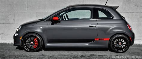 Fiat 500 Abarth Hot Tuning Stable Diffusion Online