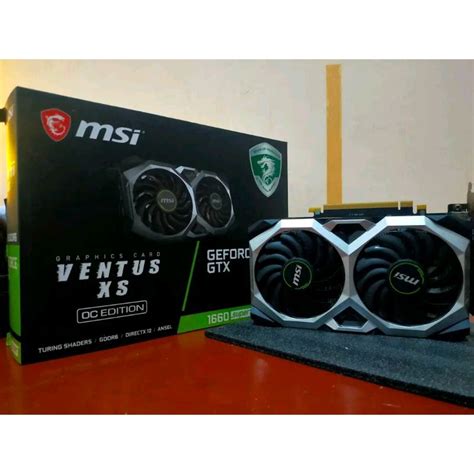 Jual Gtx 1650 Super Oc Edition Ventus Xs Shopee Indonesia