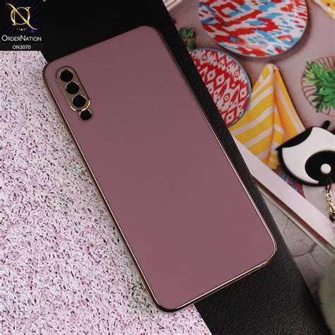 Samsung Galaxy A70s Cover Mauve Side Colour Borders Camera Protect