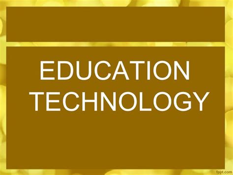 Edtech Ppt