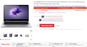 Honor Magicbook Touchscreen Variant Arrives With A Competitive Price