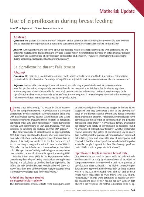 Ciprofloxacin Side Effects