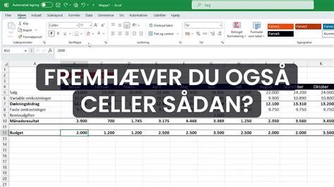 [video] kursusfabrikken på linkedin visualisering af data i excel