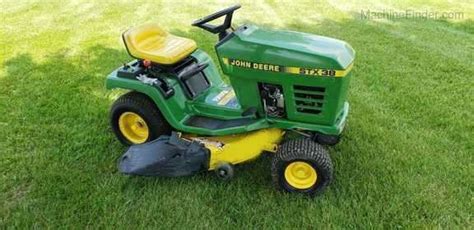 John Deere Stx38 Lawn Tractor Maintenance Guide And Parts List