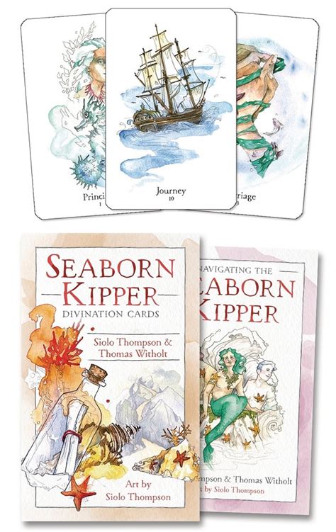 Seaborn Kipper Cards And Guidebook Set Oracle Card Deck Book Kit Magick