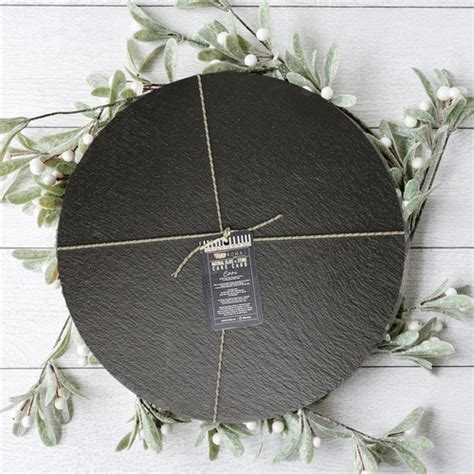 Slate Round Cheese Board Patriotic Provisions