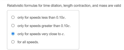 Solved Relativistic Formulas For Time Dilation Length