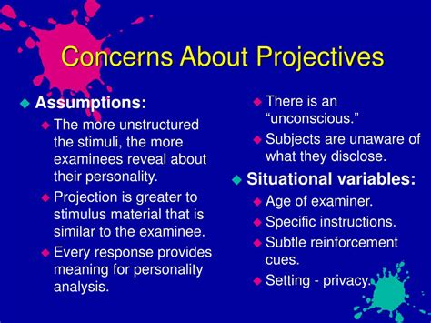 PPT Projective Personality Testing Psychological Testing PowerPoint